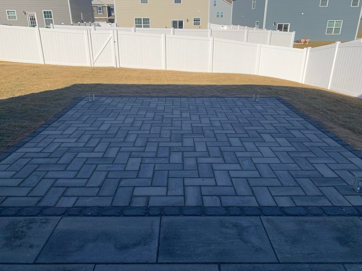Techo-Bloc Shale Grey Blu Grande Slab Smooth Paver Patio Archives - Mr ...